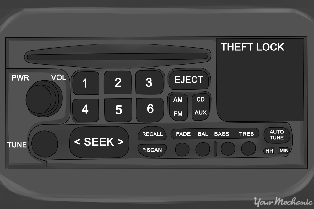 How To Unlock A Chevrolet Theftlock Radio YourMechanic Advice how-to-unlock-a-chevrolet-theftlock-radio-yourmechanic-advice